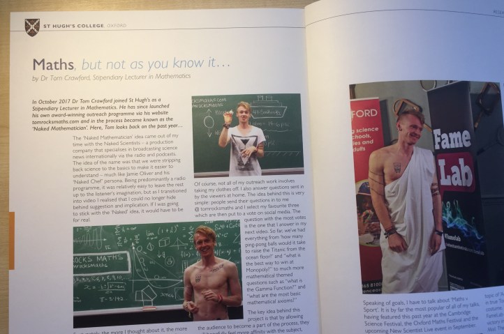 University of Oxford – TOM ROCKS MATHS