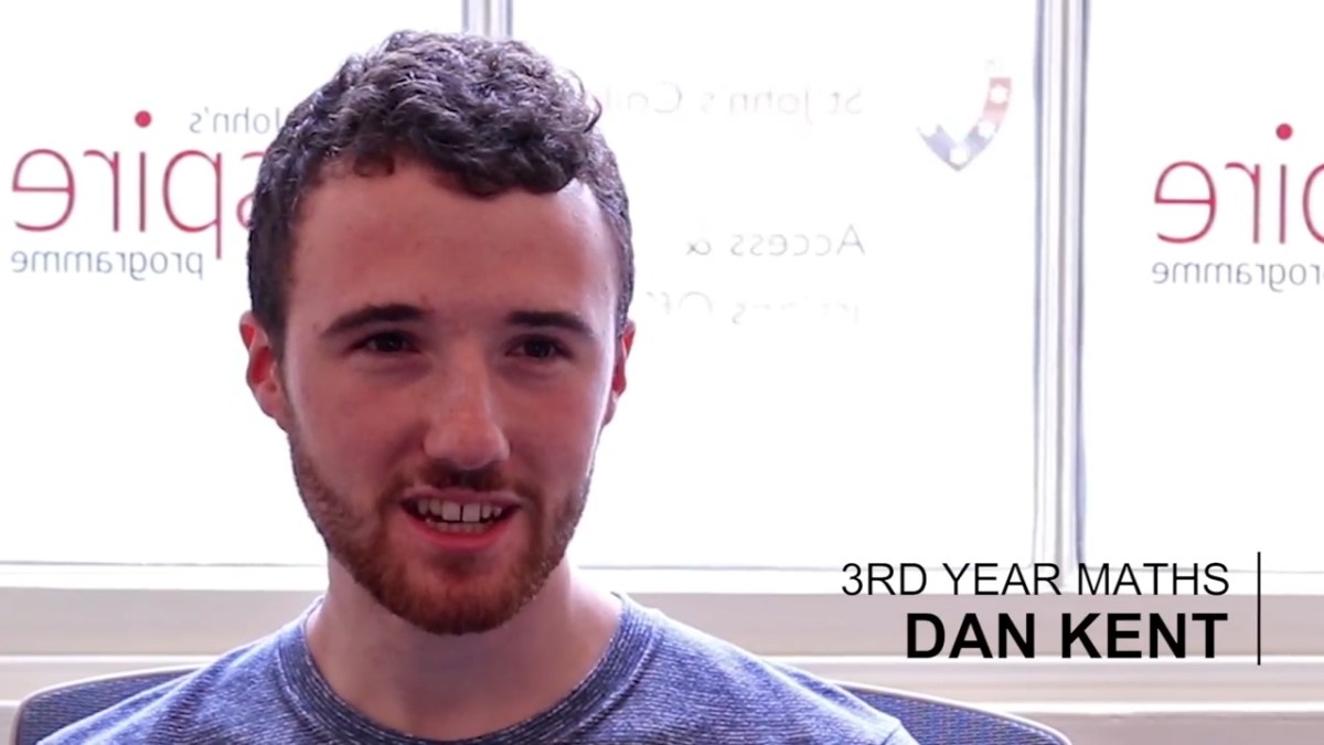 Dan – 3rd year Oxford Maths student – TOM ROCKS MATHS