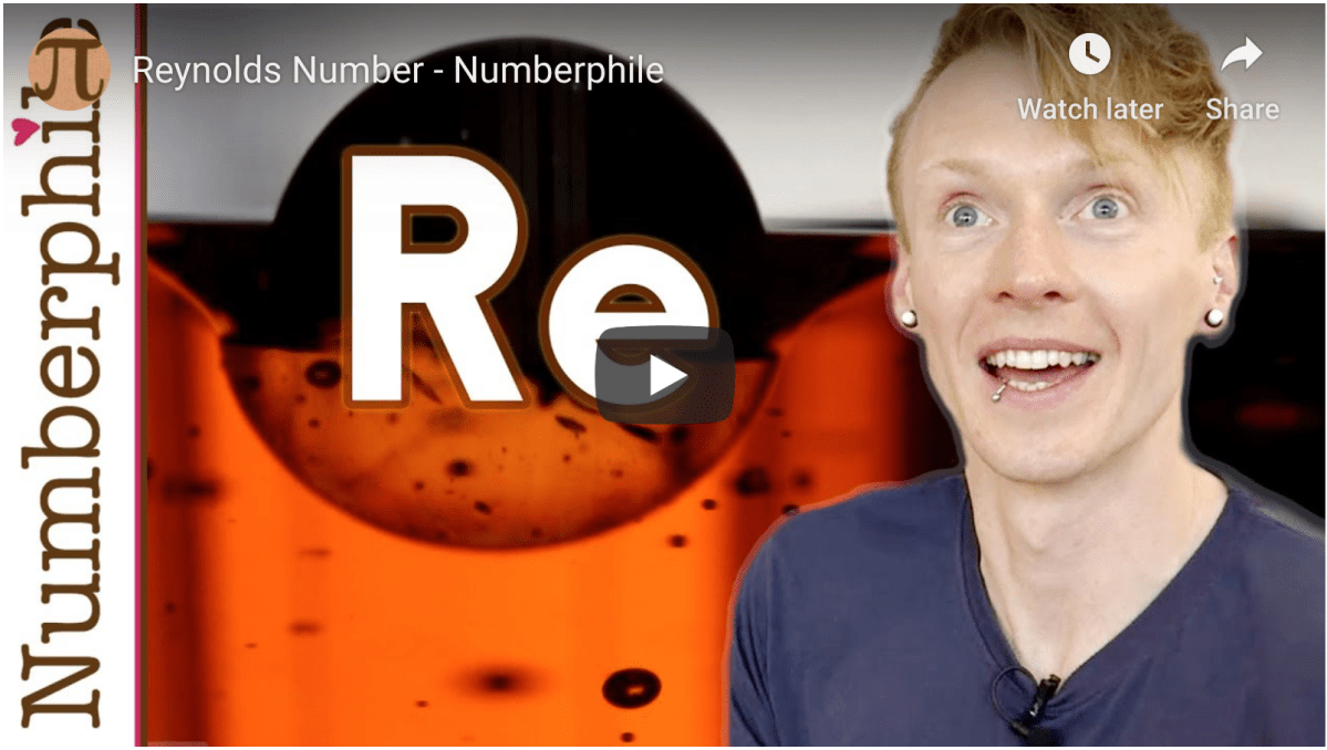 Numberphile: Reynolds Number – TOM ROCKS MATHS