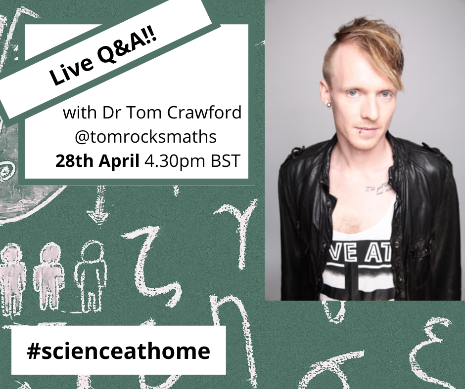 Oxford Sparks Live Q&A – TOM ROCKS MATHS