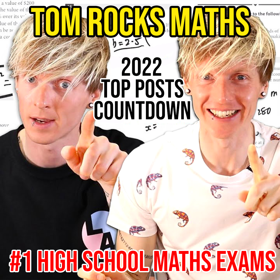 2022 Top Posts Countdown – TOM ROCKS MATHS