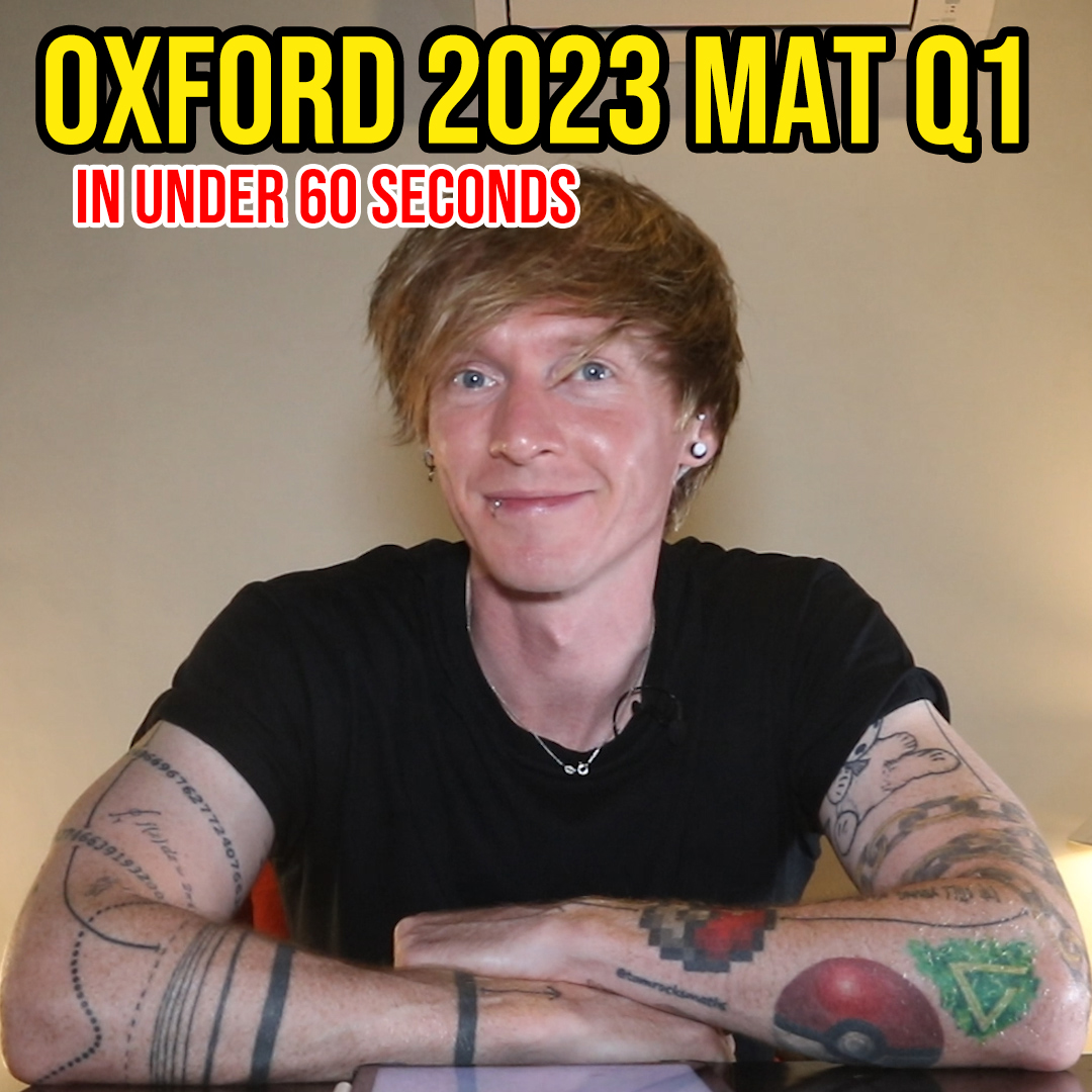 Oxford Maths Admissions Test (MAT) Speedruns – TOM ROCKS MATHS