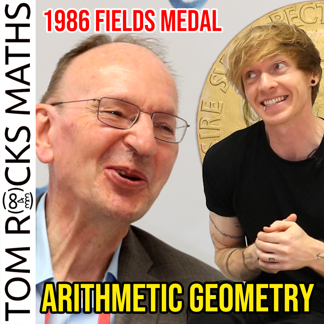 Mordell Conjecture with Gerd Faltings (1986 Fields Medal) – TOM ROCKS MATHS