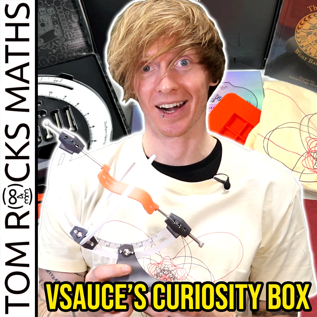 Unboxing the Winter 2024 Curiosity Box from ‪VSauce‬ – TOM ROCKS MATHS