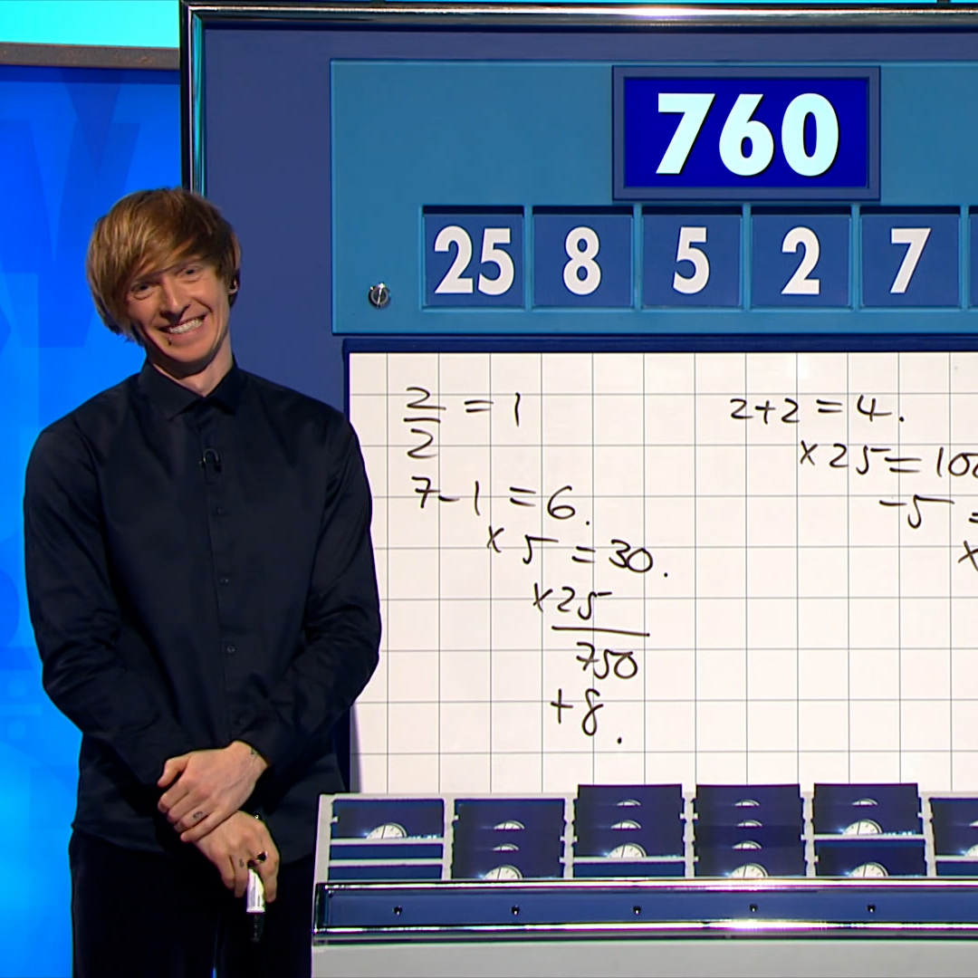 Dr Tom Crawford on Countdown – Trickiest Numbers Round from First Show ...