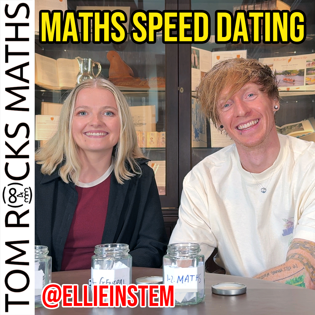 Maths Speed Dating with @EllieinSTEM – TOM ROCKS MATHS