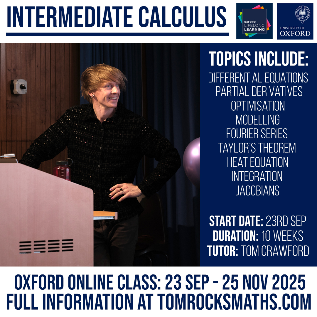Oxford Intermediate Calculus: September 2025 – TOM ROCKS MATHS