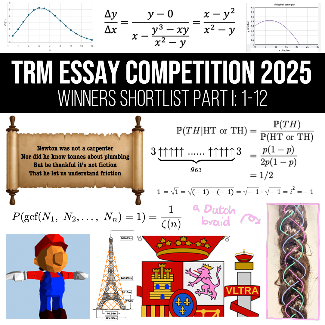 Tom Rocks Maths Essay Competition – TOM ROCKS MATHS