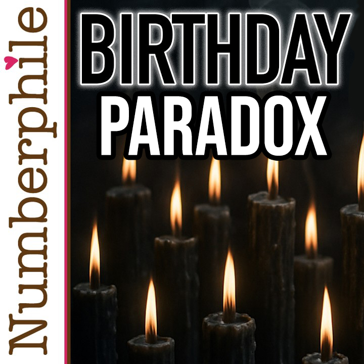 Closer Look at the Birthday Paradox – Numberphile – TOM ROCKS MATHS